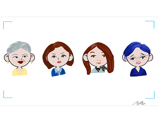 挑战百变头像打卡D2_二月媚-站酷ZCOOL