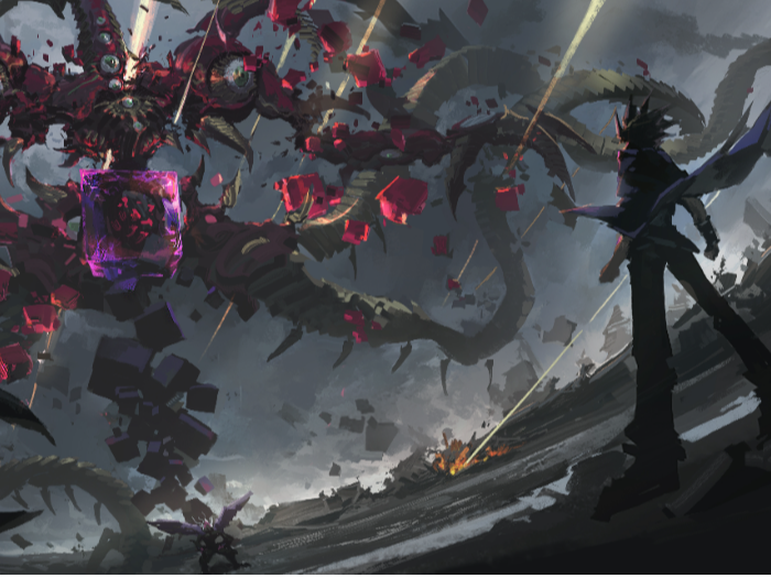 Leo·游戏王·次元的暗面_不想当画家的Leo-站酷ZCOOL