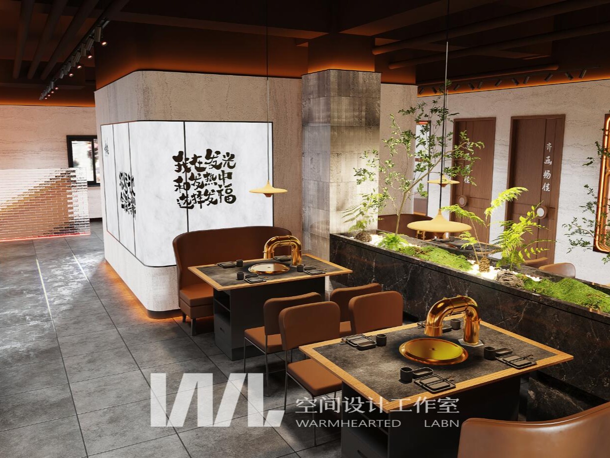 500㎡烧烤店_Jov1al-站酷ZCOOL