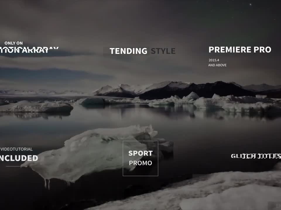 PR模板|高级故障动态动画标题介绍商业广告电子评论_猿文件网官方账号-站酷ZCOOL