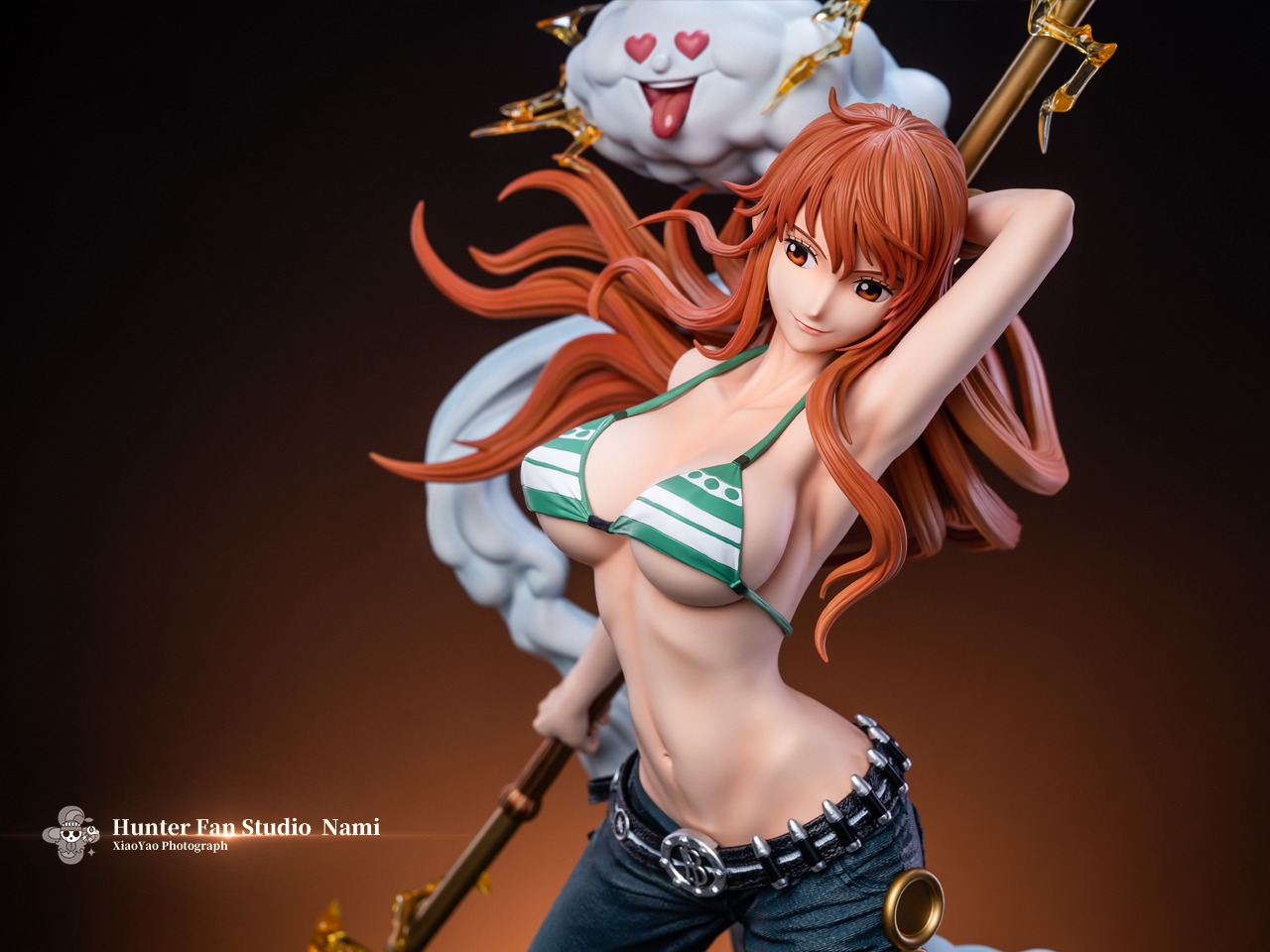 航海王 NAMI同人雕像摄影_一个半-站酷ZCOOL