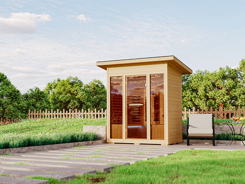 户外桑拿房场景图_AHM_Kane-站酷ZCOOL