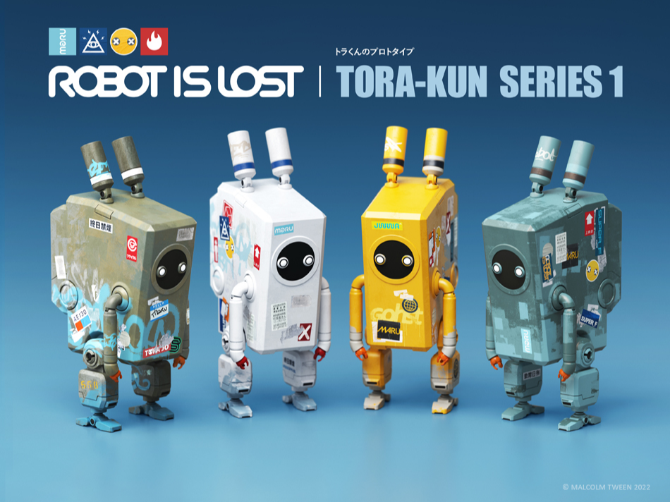 robot is lost / TORA-KUN SERIES 1_MalcolmTween-站酷ZCOOL