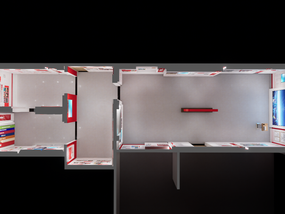 项目案例-简约企业文化厅_太极猫TaiJi一Cat-站酷ZCOOL