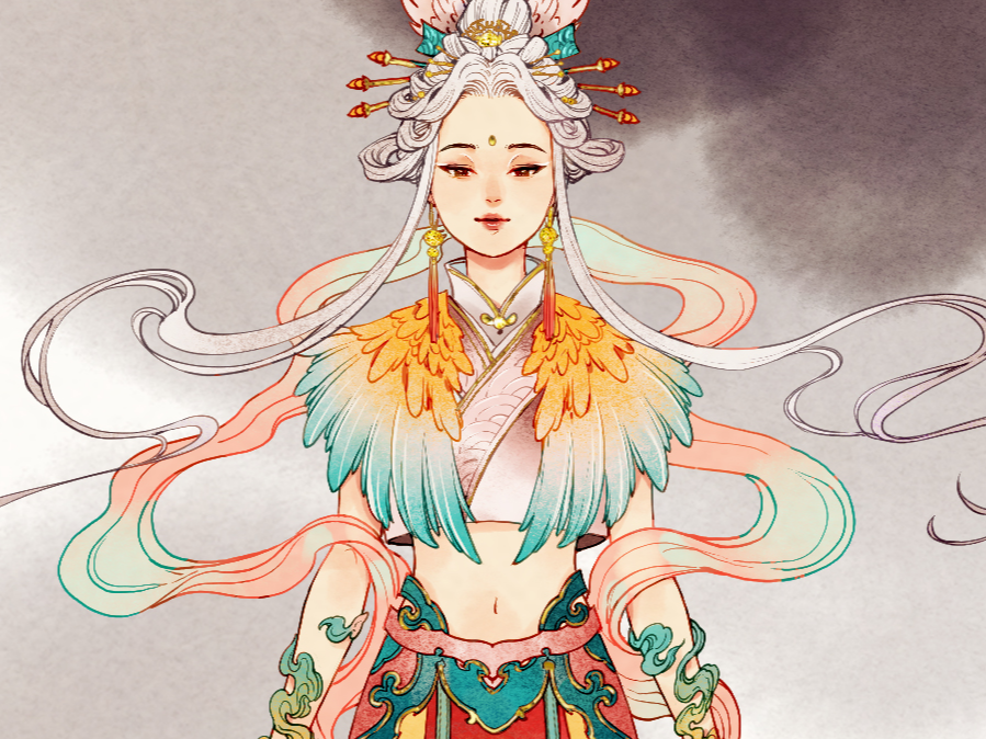 神女_鱼小肠ccccc-站酷ZCOOL