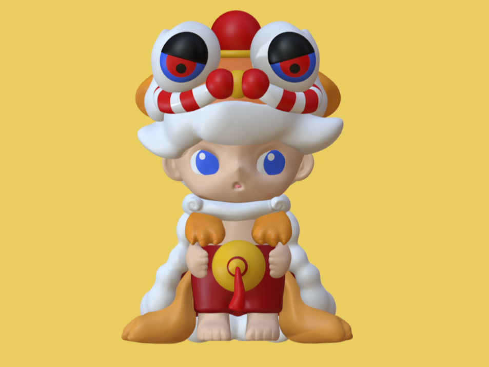 DIMOO 3D IP模型及场景设计_SunKeQin2000-站酷ZCOOL