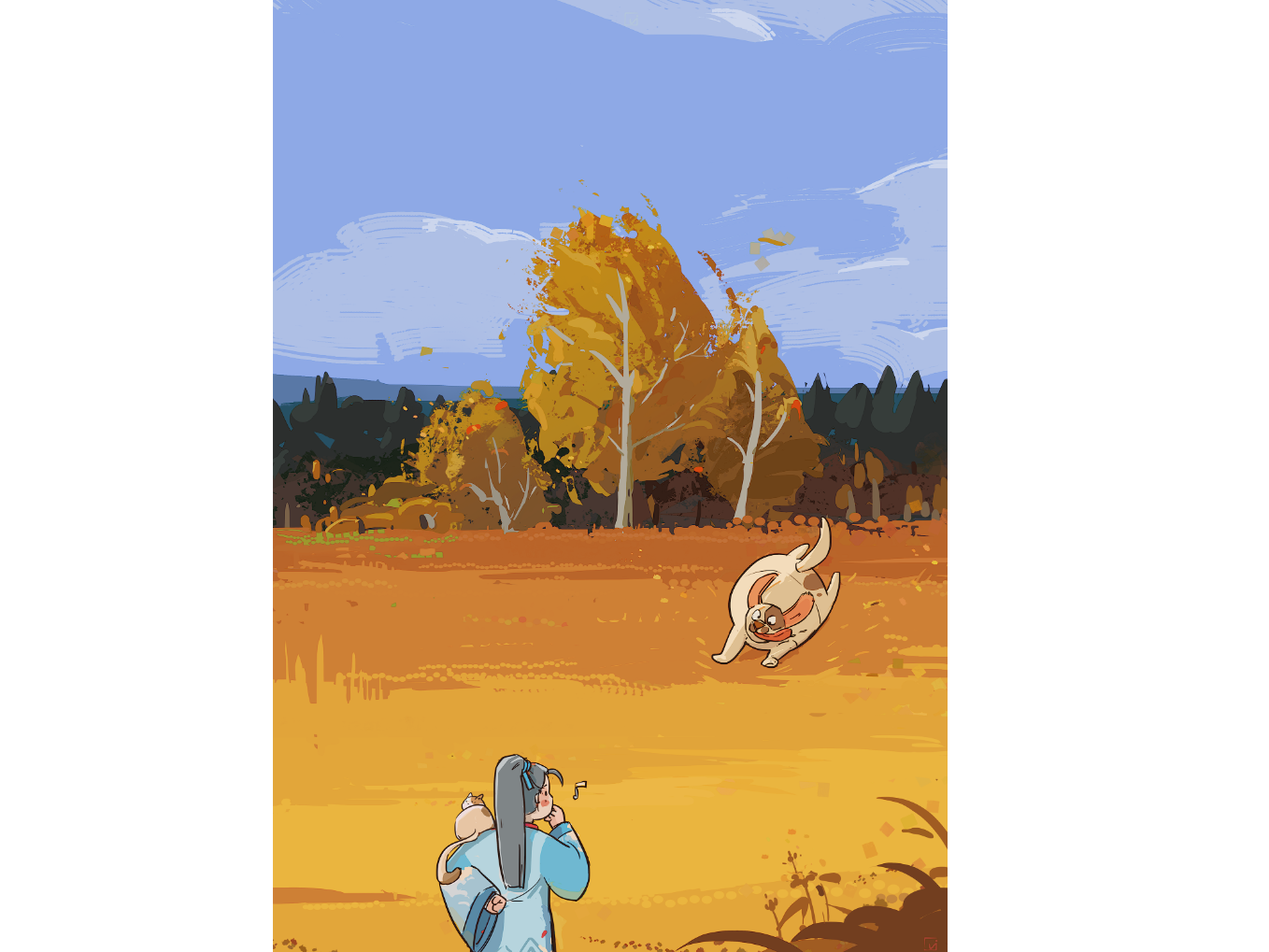 嘿 你看啥捏 不会是那只愚蠢的狗吧_Gerald_大崔-站酷ZCOOL