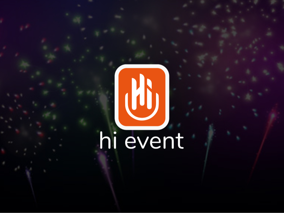 原创logo设计 - hi event互联网购票系统 案例分享_fanalic-站酷ZCOOL