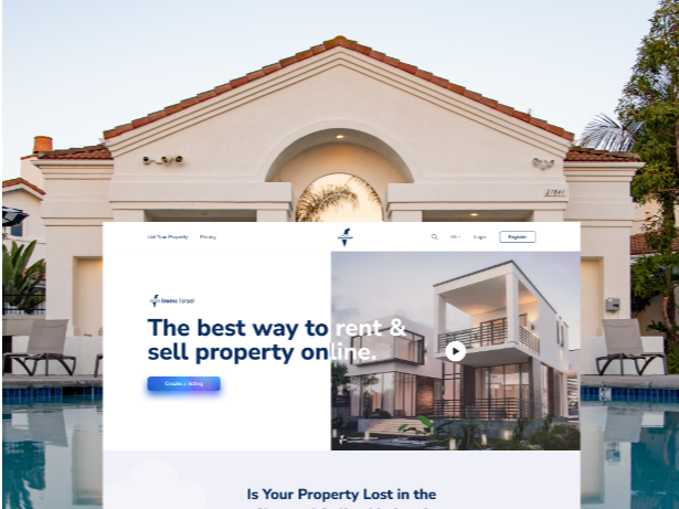 Immo Israel/web/网站设计 租房买房平台_dannniels-站酷ZCOOL