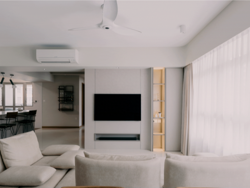 越来越流行不无道理，113㎡高级耐看，实用性也没得挑_峰光无限装饰-站酷ZCOOL