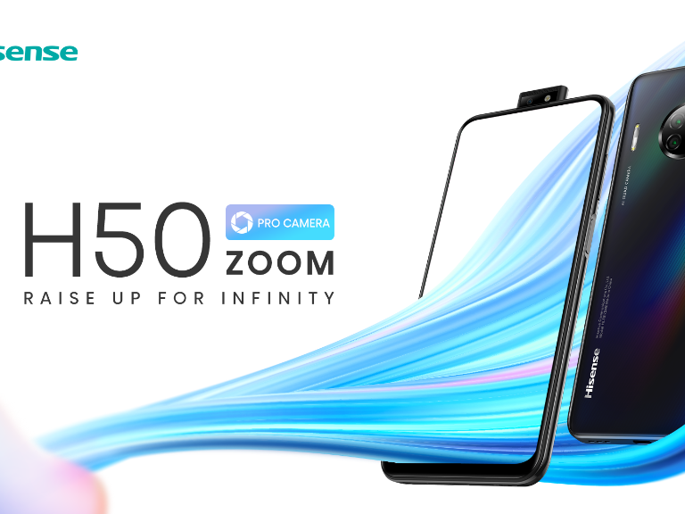 Hisense Global H50 Zoom Mobile phone KV_众澜Uniwaves-站酷ZCOOL