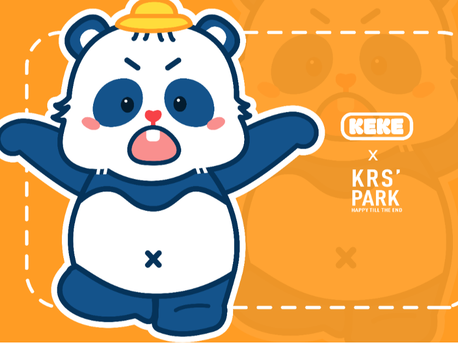 IP设计-熊猫崽KEKE_K柯瑞森-站酷ZCOOL
