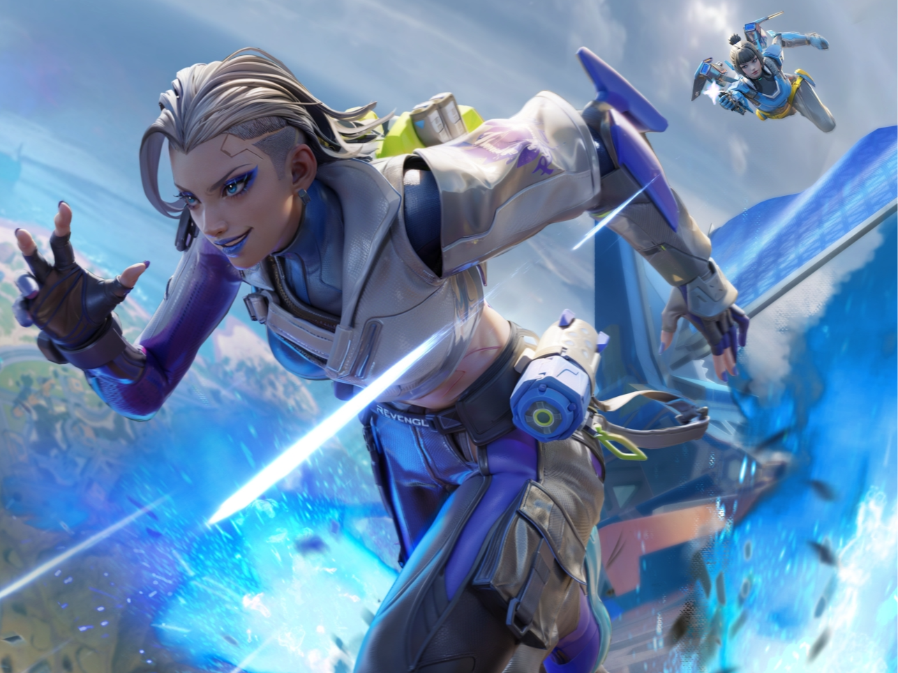 【原创】《高能英雄》S2赛季炽蓝之焰设计分享_林夏安森-站酷ZCOOL