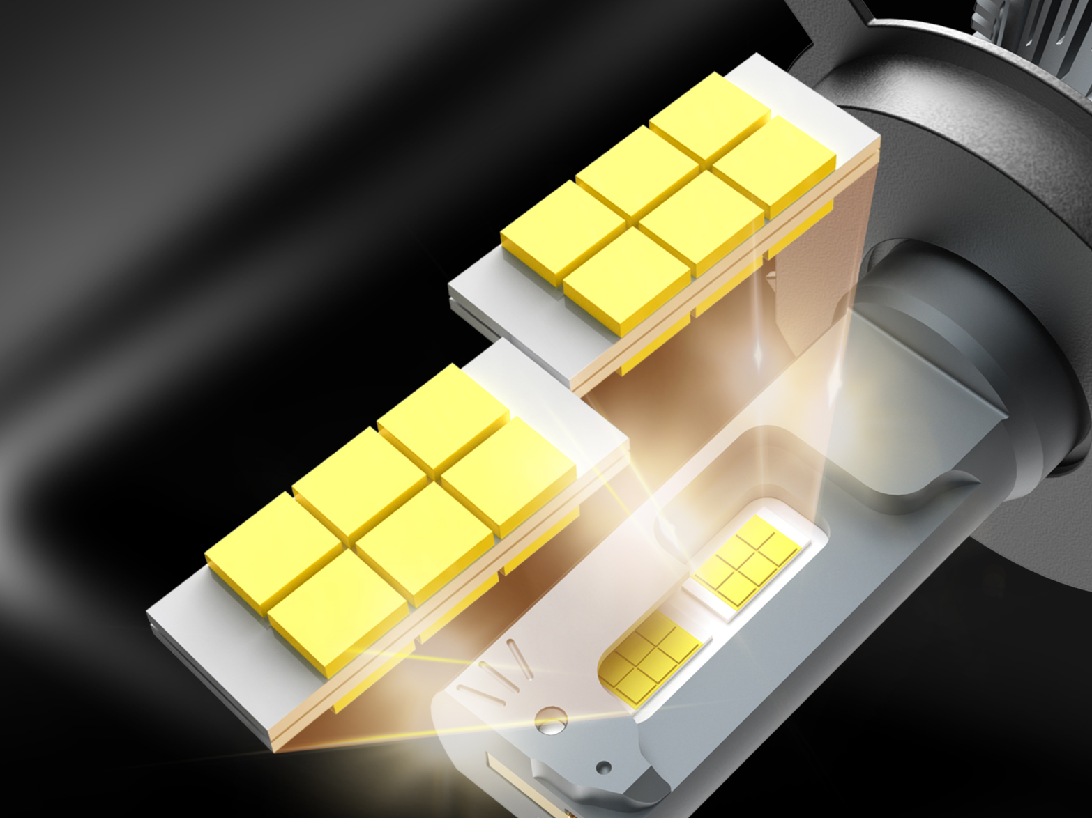 LED汽车头灯-有线H4_LOCHOU老抽-站酷ZCOOL