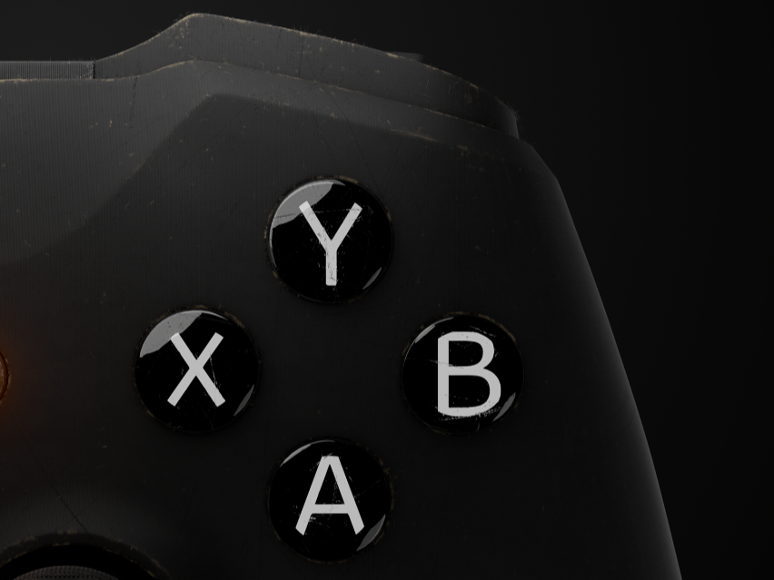 xbox产品渲染-暗环境_漓轩LX-站酷ZCOOL