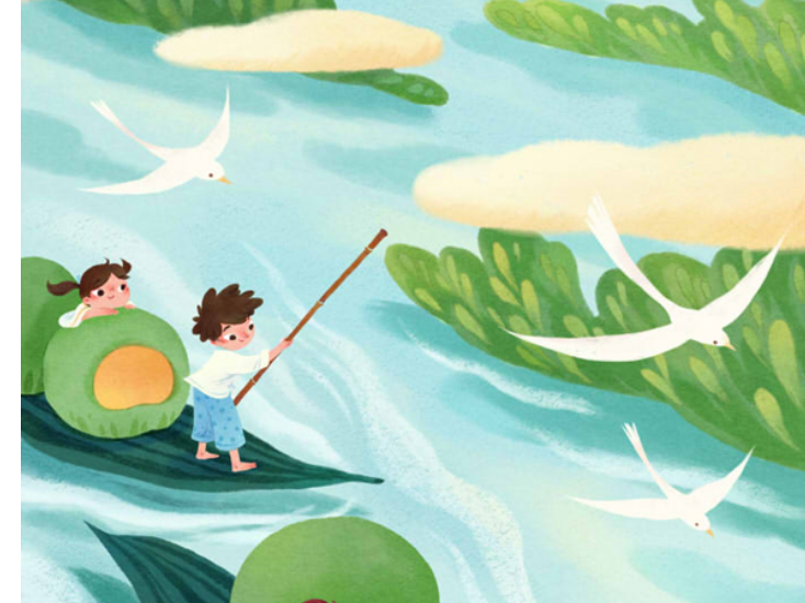 青团的季节_桃染Lin-站酷ZCOOL