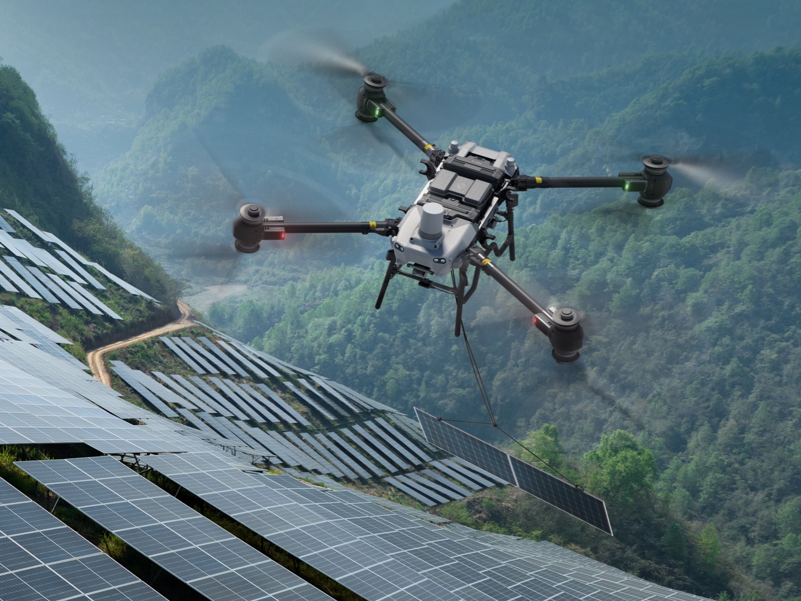 DJI FLYCART 30 发布视觉 & PILOT 2 运载版 UI设计_DJI_Design-站酷ZCOOL