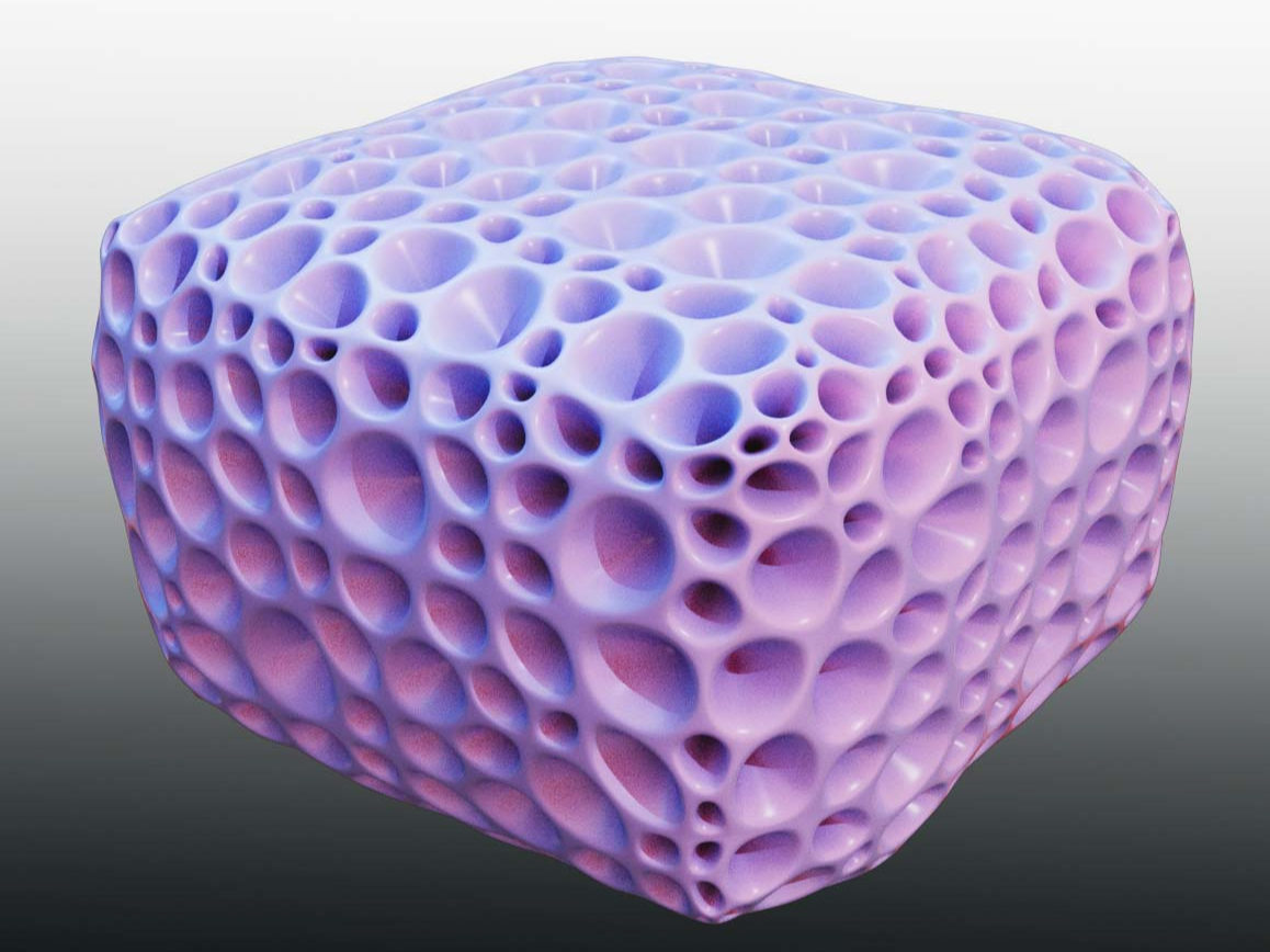 科研制图 | 如何用3ds Max的拓扑快速挤出多孔材料_科学颜习社-站酷ZCOOL
