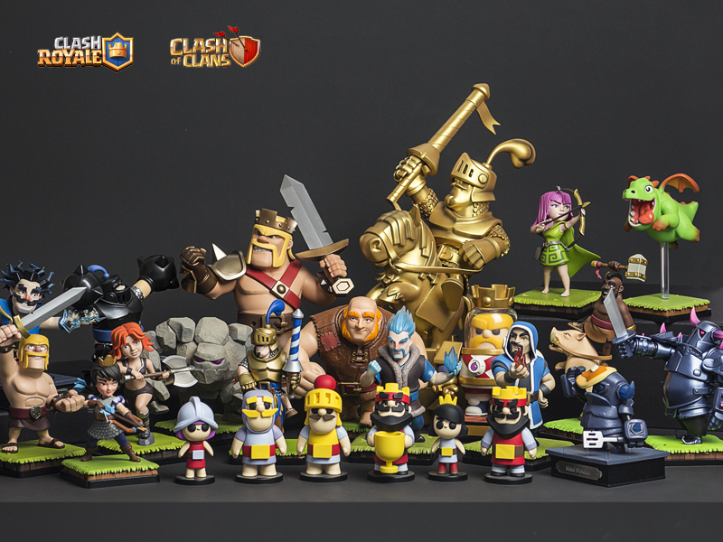 SUPERCELL 游戏衍生品设计_山魈山-站酷ZCOOL