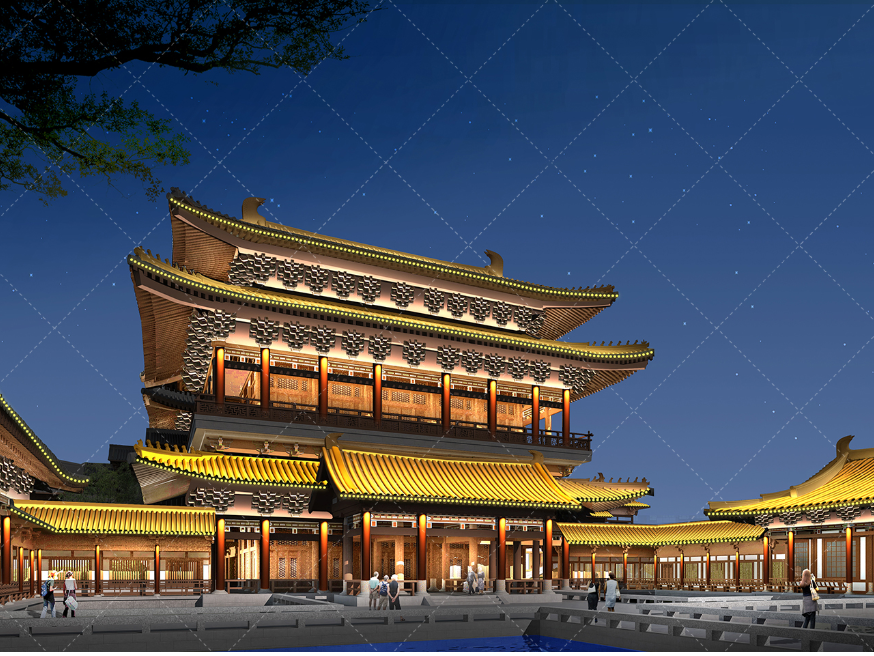 夜景照明设计 亮化_SOMEBODY灬-站酷ZCOOL