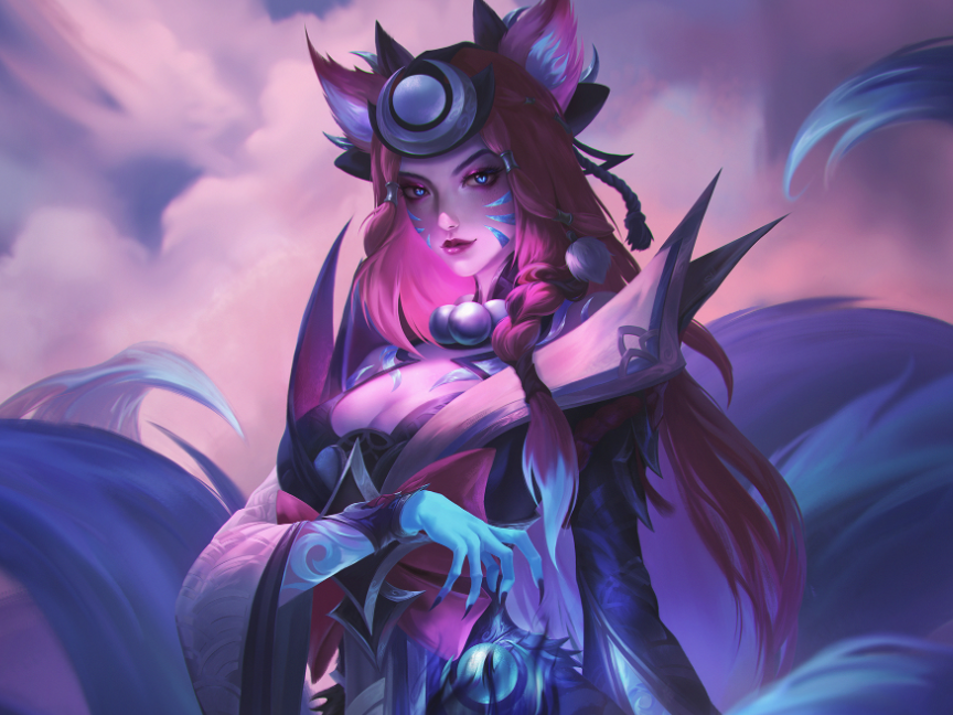 净雪之月 阿狸_sail23-站酷ZCOOL