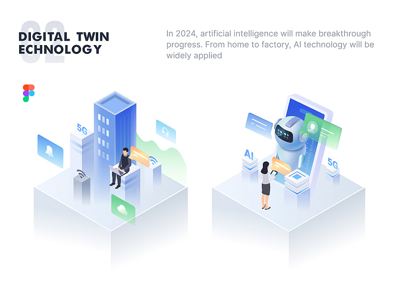 【Figma_2.5D】新科技，新生活_红飞_-站酷ZCOOL