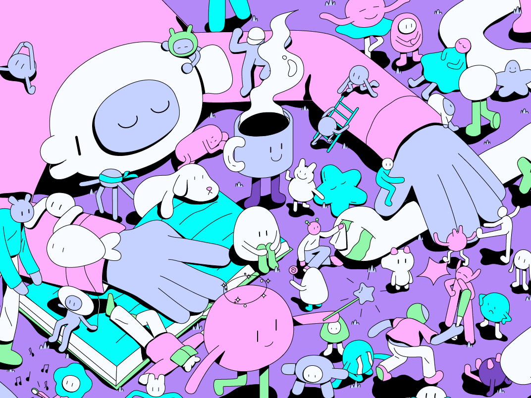 TEA TIME午后时光_紫棉-站酷ZCOOL