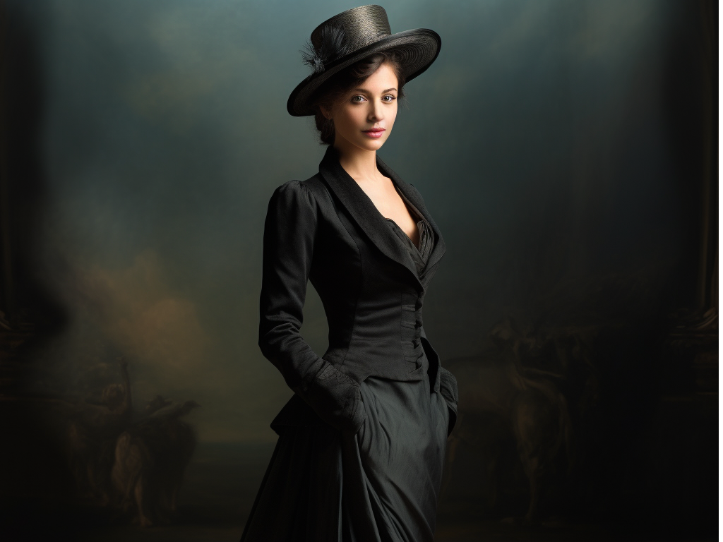 AI创作-高雅的女士_juey02-站酷ZCOOL