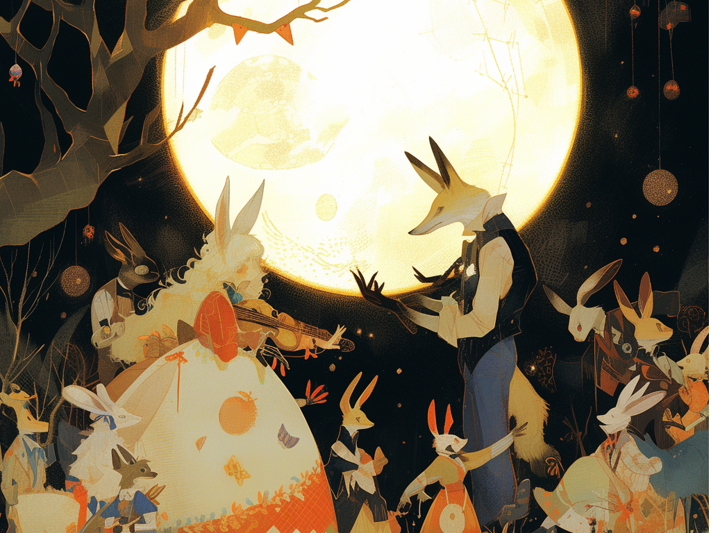 狐狸先生和兔子小姐_CORY的小咩-站酷ZCOOL