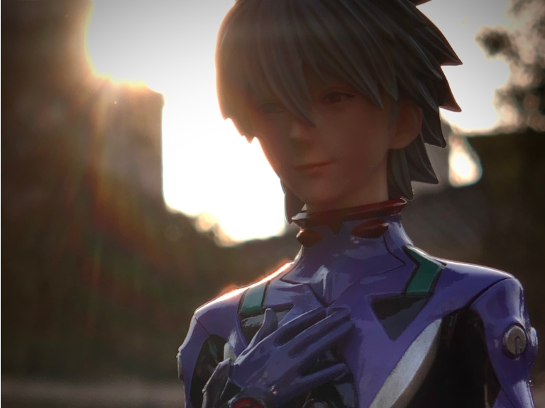 GK 涂装 EVA 新世纪福音战士 渚薰_间歇性有趣的黑-站酷ZCOOL