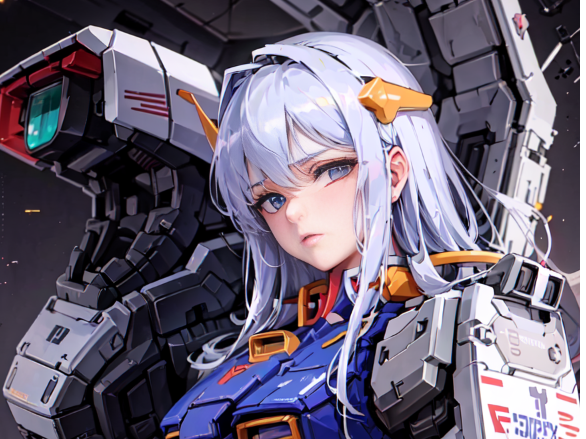 SD高达LORA试用，高达机甲少女，哪个男生能抵挡的住？_热寂永恒-站酷ZCOOL