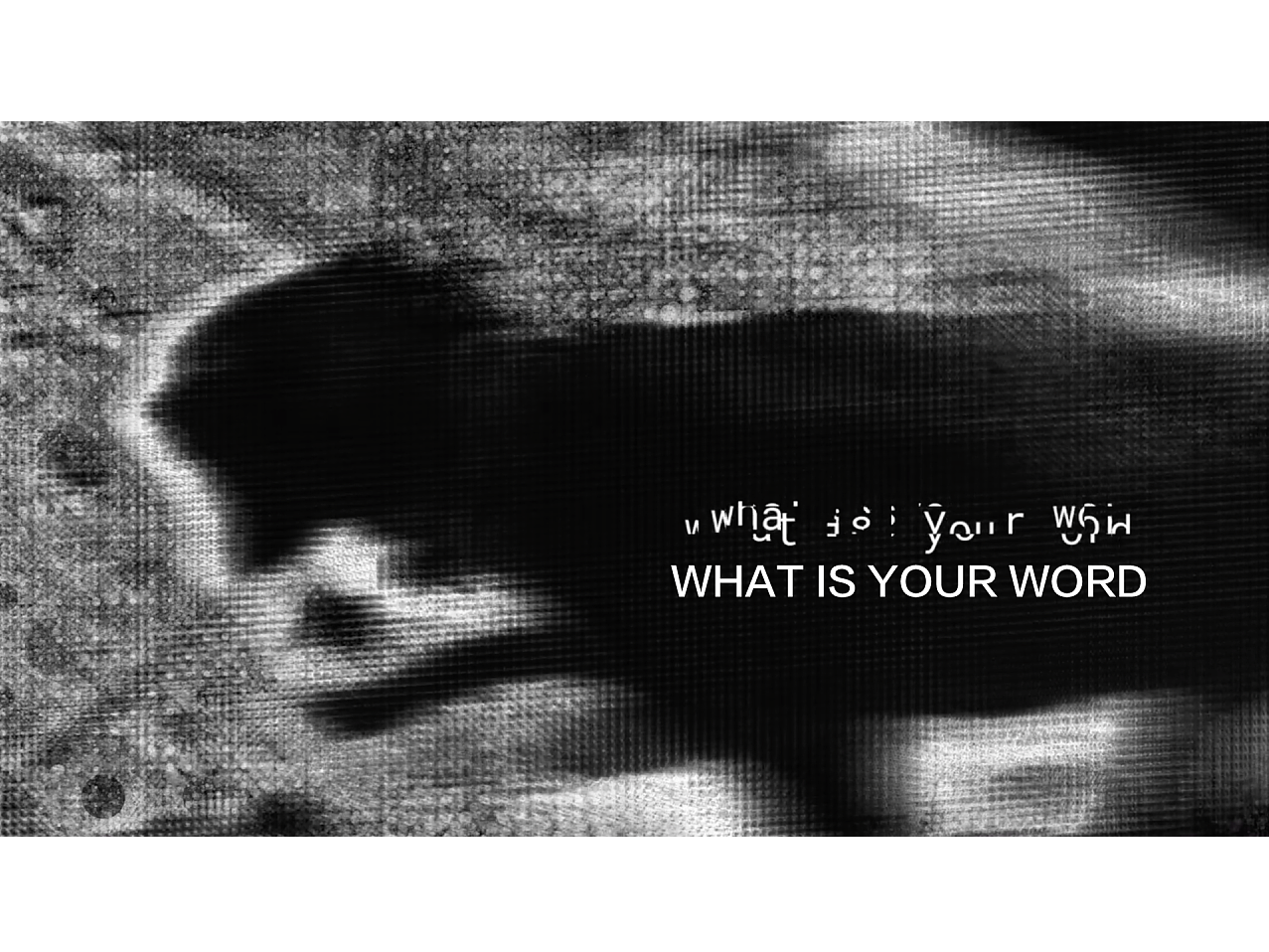 WHAT IS YOUR WORD?_Bayue八月-站酷ZCOOL