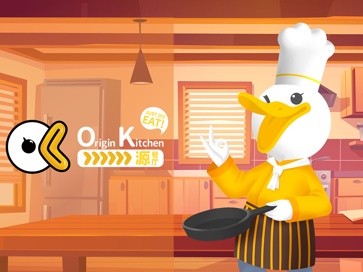 Origin Kitchen IP设计/新都市快餐厅-五藏者品牌_五藏者品牌设计-站酷ZCOOL