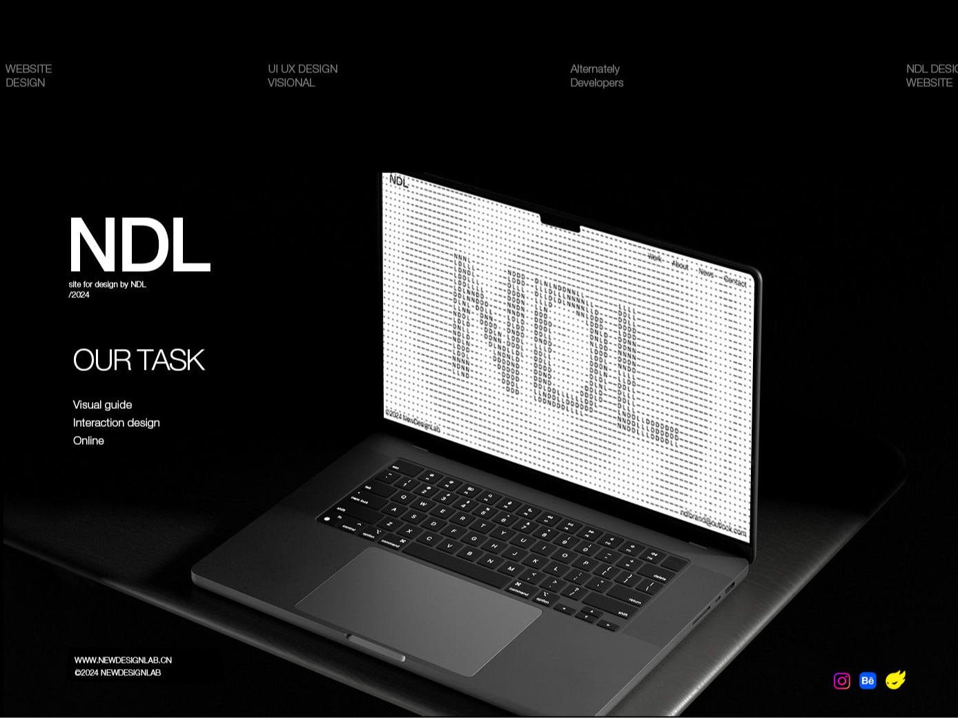 NDL品牌官网视觉 | GDD_古月Design-站酷ZCOOL