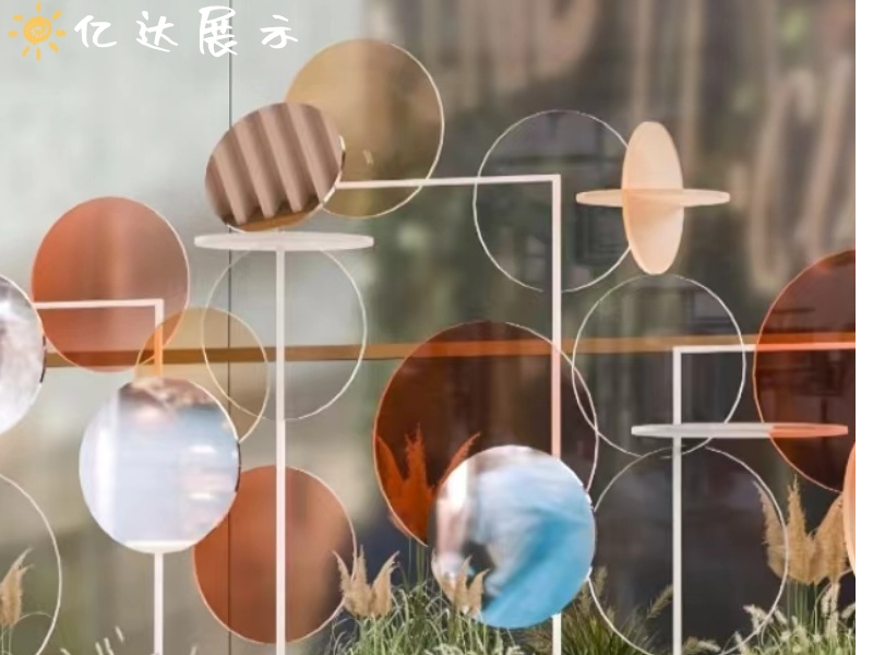 炫彩圆形亚克力板_亿达展示YAKELI-站酷ZCOOL