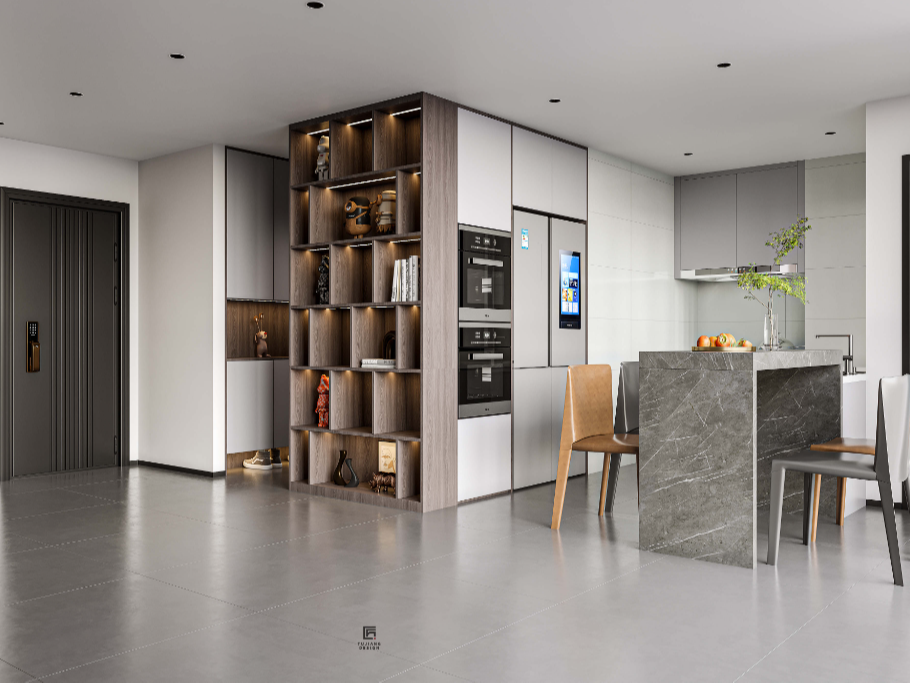 一应俱全的现代LOFT 小空间大满足_徐凝凝凝-站酷ZCOOL