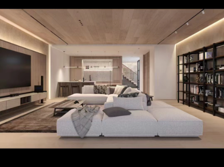 现代舒适不失温馨的同时，保留侘寂的美感_欣欣5186-站酷ZCOOL