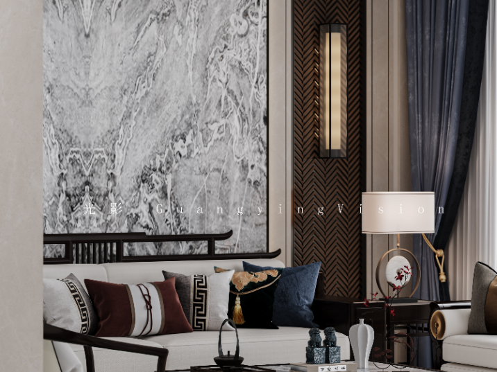 新中式风格_光影设计表现007-站酷ZCOOL