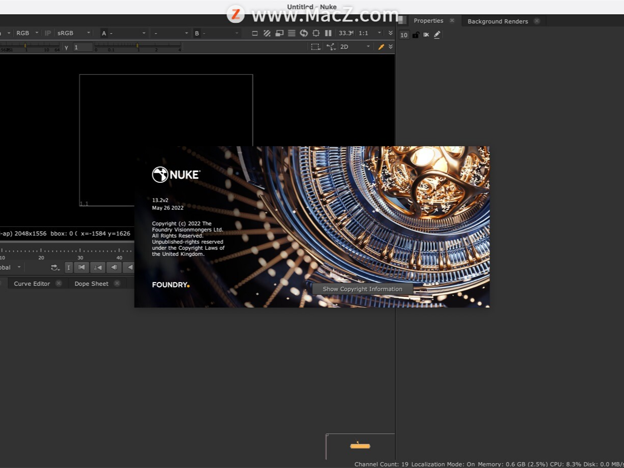 NUKE 13 for mac(电影特效合成软件)v13.2v2_Mac知否-站酷ZCOOL