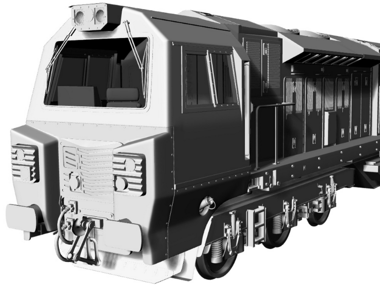 70级动力运输机车火车1_3D小白-站酷ZCOOL