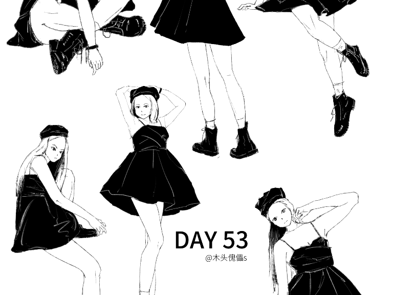 #速写60天挑战赛#Day53@速写班长_木头傀儡s-站酷ZCOOL
