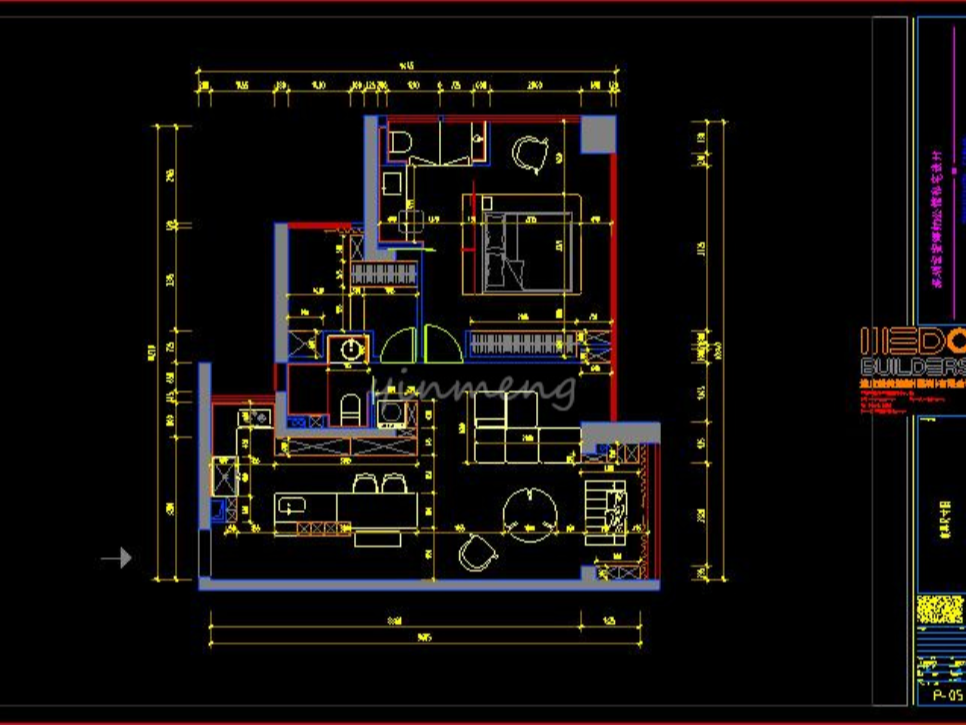 家装施工图案例分享_尹梦呦-站酷ZCOOL