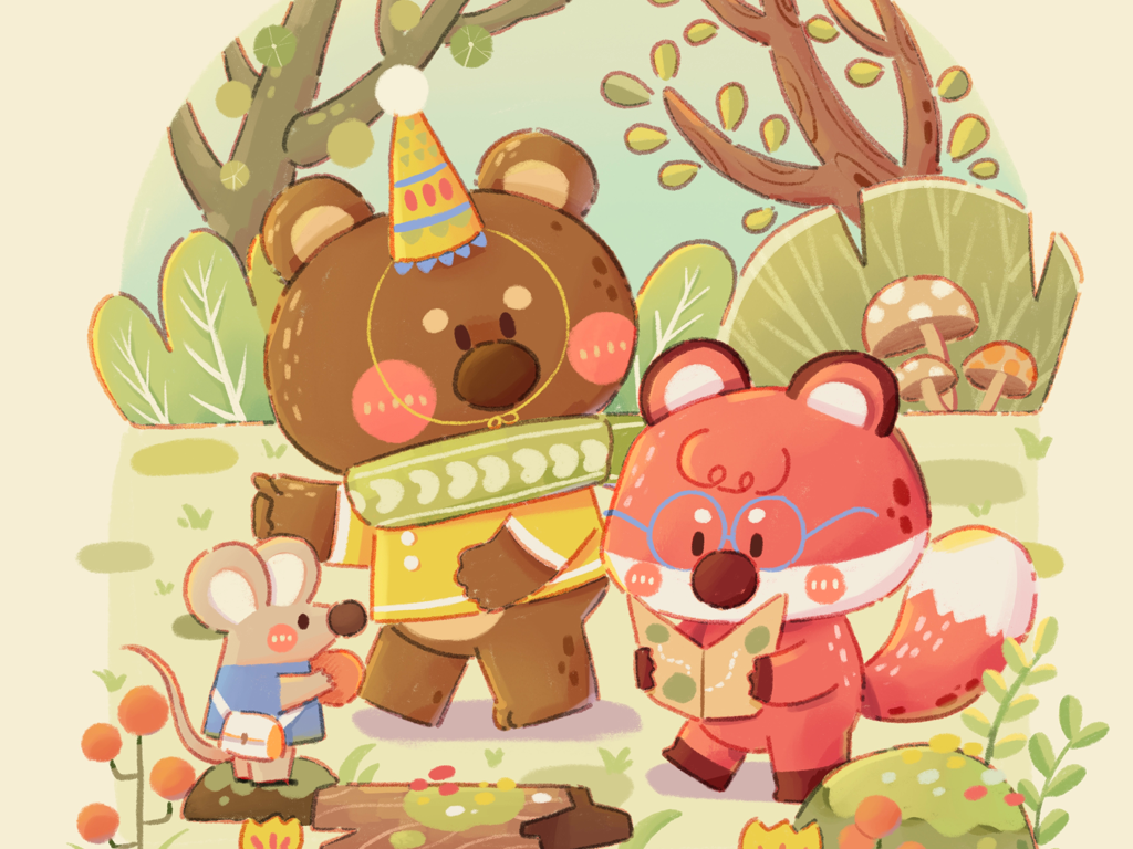 动物小场景合集_DP大潘-站酷ZCOOL