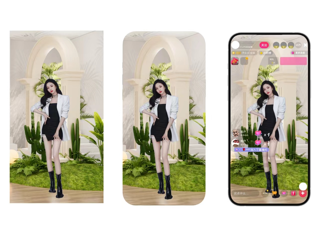 【女装直播间设计】_场景师Malcolm-站酷ZCOOL