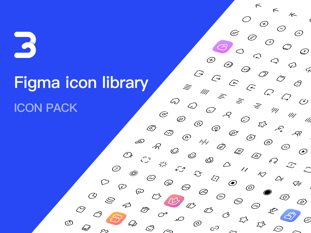 Figma icon library 设计开源_xinjiebi-站酷ZCOOL