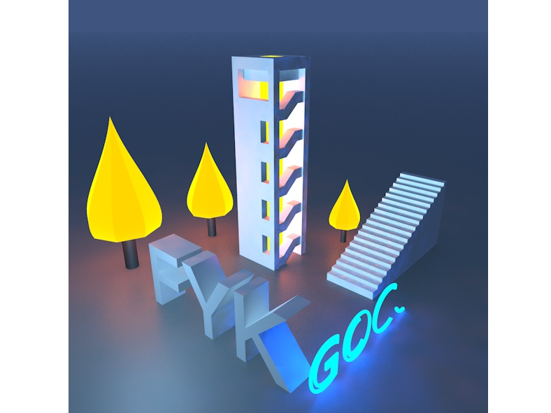 C4D房子动效_throb_KAII-站酷ZCOOL