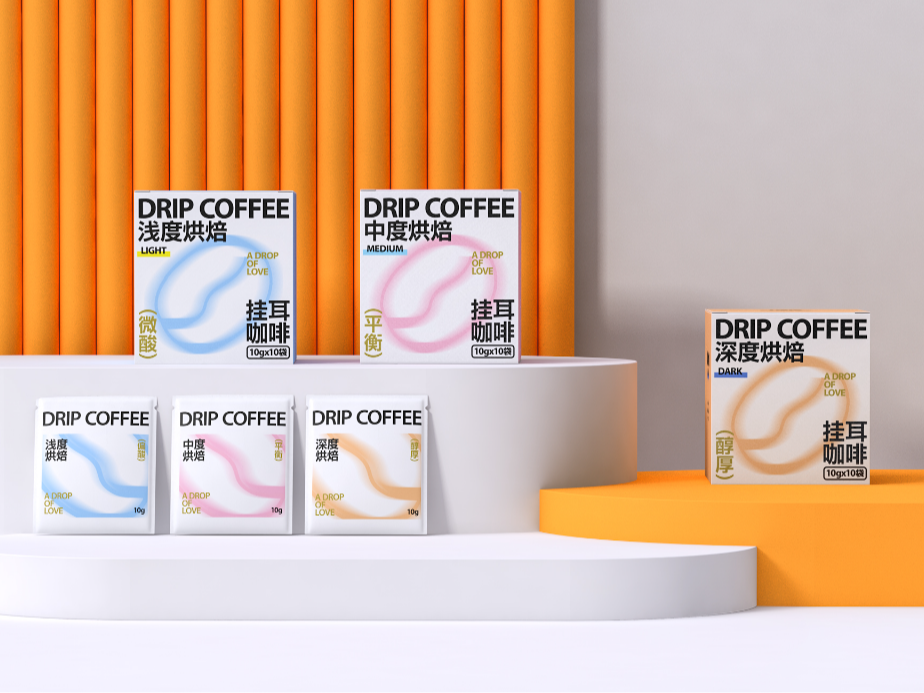 包装设计 | DRIP COFFEE挂耳咖啡_Faye_Brand-站酷ZCOOL