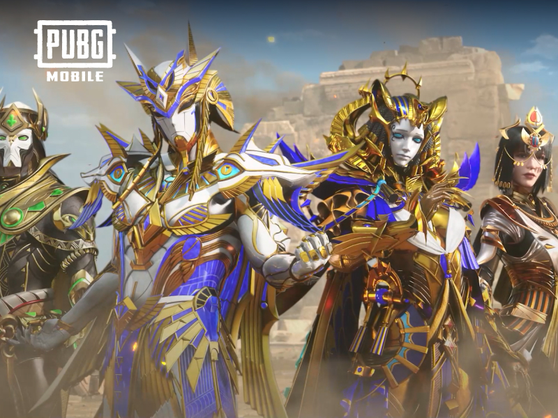 PUBGM｜法老与艳后圣装降临！_嘉伯乐Combo-站酷ZCOOL