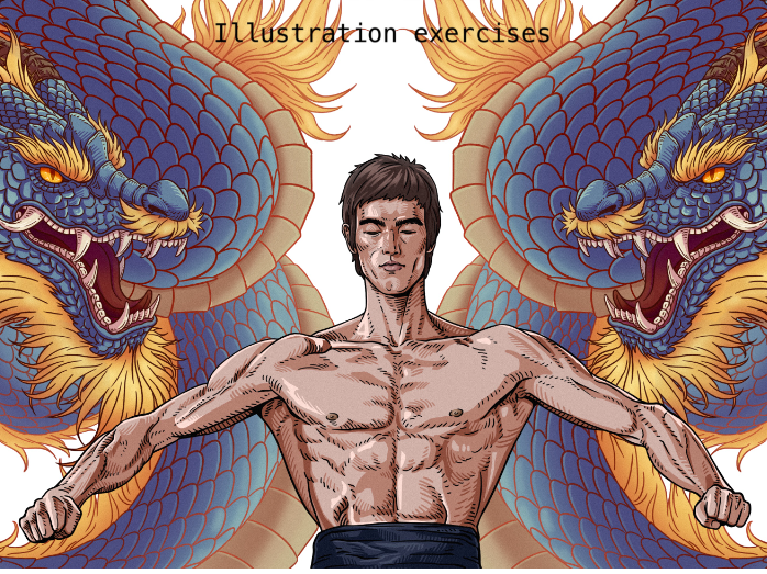 Bruce Lee_ZENGXOZE25-站酷ZCOOL