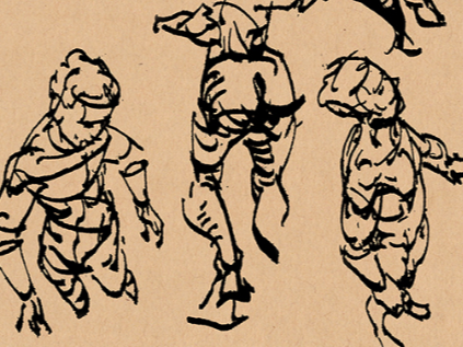 2943 人体动态默写练习_DX_IDO-站酷ZCOOL